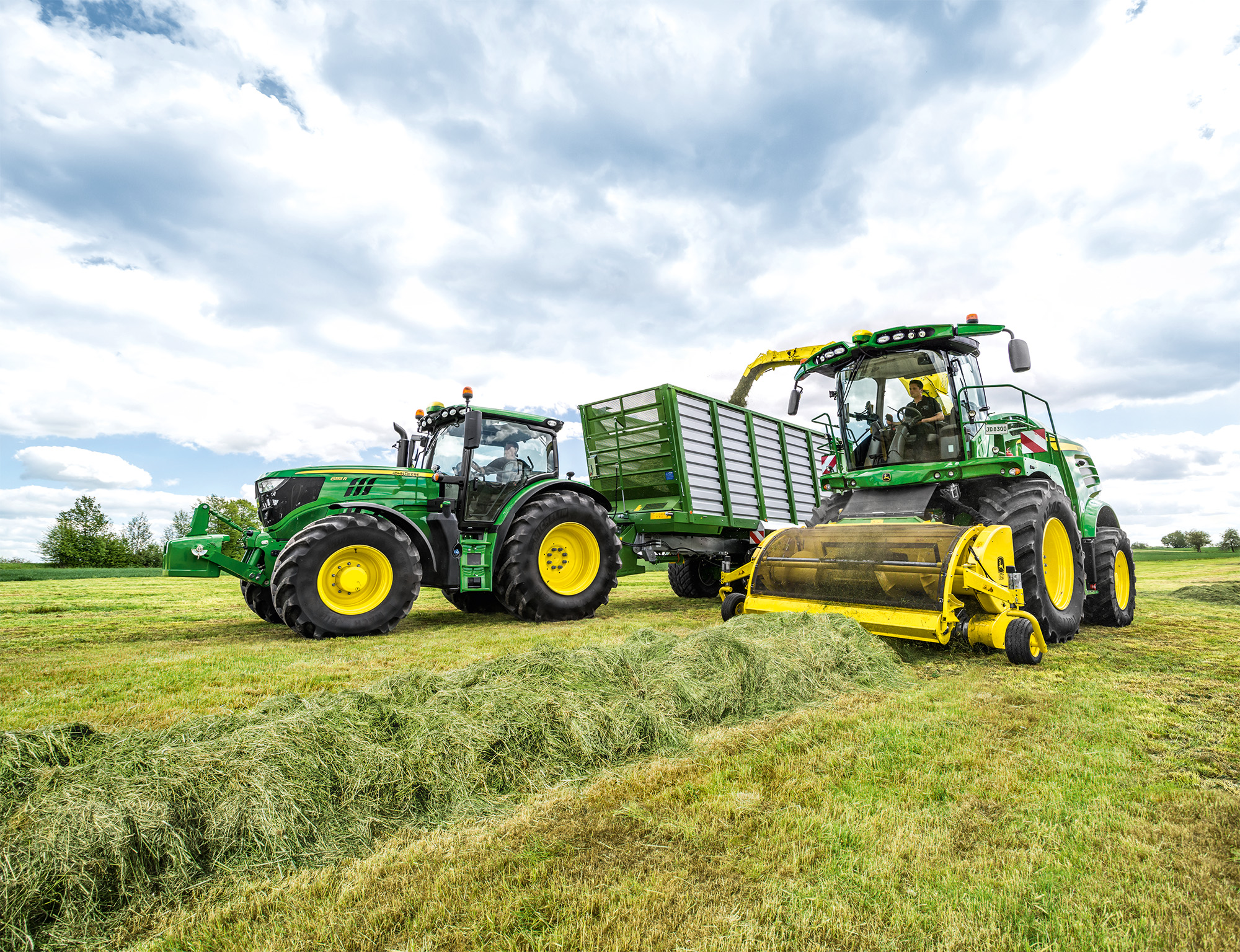 John Deere 6155 M - Trattori - Noleggio